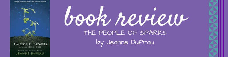 The People of Sparks by Jeanne DuPrau – J.C. Buchanan